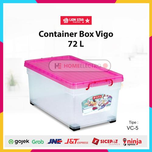 Jual Lion Star Container Box Vigo 72 Liter VC-5 Kotak Penyimpanan VC5 - Kota Depok - Home ...