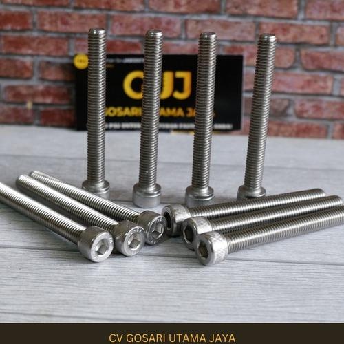 Jual Baut L M10x80 / Hex Socket Stainless M10 Pitch 1,5 Kunci L 8 / SS ...