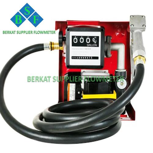 Jual Pompa transfer minyak solar Pom bensin Nozzle hose pompa DC ...
