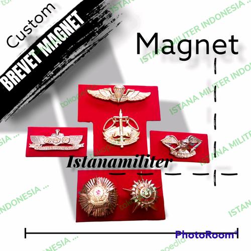 Jual brevet brivet wing custom magnet - Jakarta Timur - ISTANA MILITER ...