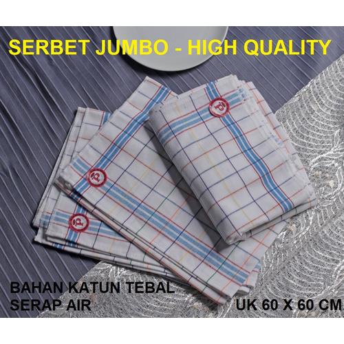 Jual SERBET JUMBO High Quality / Kain LAP Dapur/ Tangan/ Piring TEBAL ...