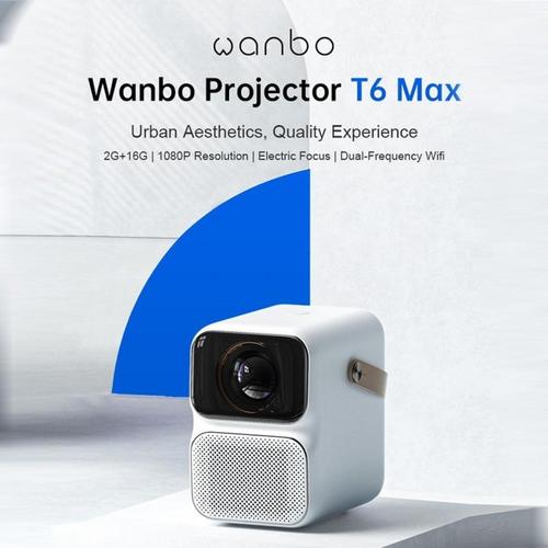 Jual Mini Proyektor Wanbo T6 Max Full HD Smart Android Projector ...