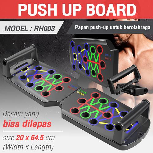 Promo HTD SPORT Push Up Board Push Up Stand Alat Fitness Alat Push Up ...