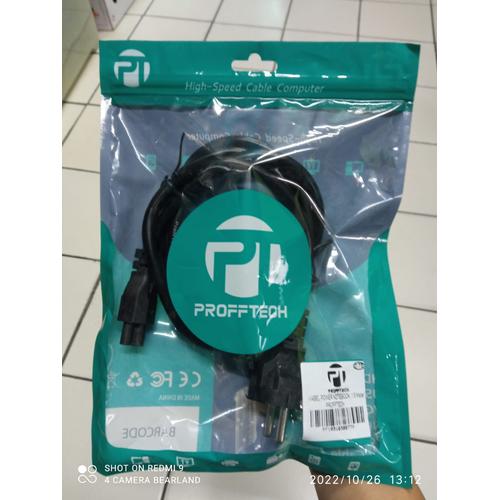 Jual Kabel Power Cpu Listrik/Kabel Power Listrik Notebook Profftech 1 ...