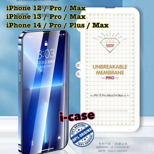 Jual iPhone 12 / 13 / 14 Pro Max Plus Flexible Glass Pro Thin Tipis ...