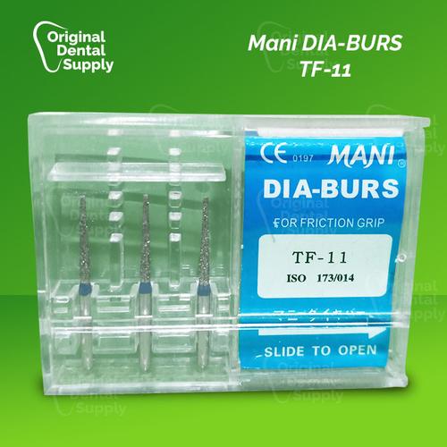 Jual Dental diamond mata bur kode TF 11 mani bur set isi 3 mani dia ...