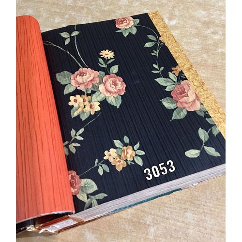 Jual WALLPAPER DINDING MOTIF BUNGA DASAR HITAM TEKSTUR QUEEN - Kota ...