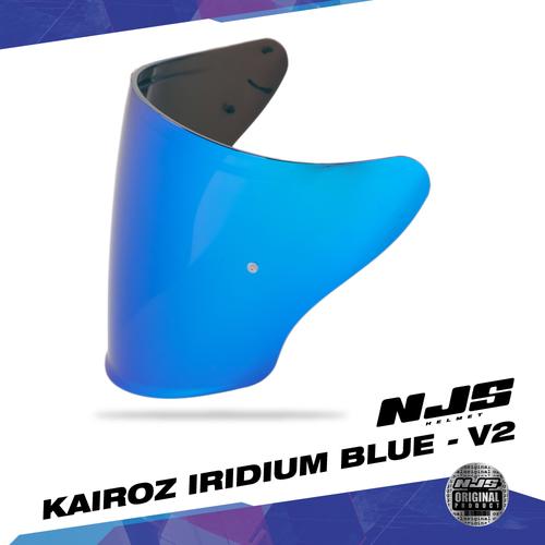 Jual FLAT VISOR IRIDIUM V2 NJS KAIROZ - Kaca Helm - Silver - Kab ...