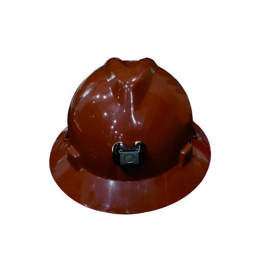 Jual HELM MSA USA FULLBRIM BROWN C/W SUSPENSION FASTRAC + BRACKET USA ...