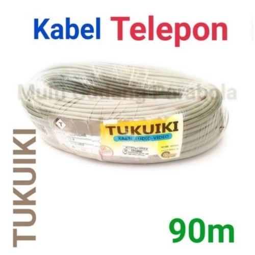 Jual Kabel Telpon / Telepon Isi 2C Grey @90M TUKUIKI (Standar SNI ...