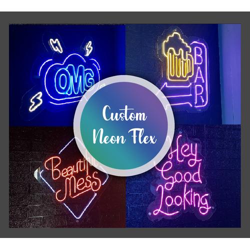 Jual NEON FLEX CUSTOM NAMA / LOGO - 60 x 60cm - Jakarta Selatan - Griya ...