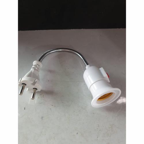 Jual fitting lampu E27 kabel flexible fleksibel steker colokan ke ...