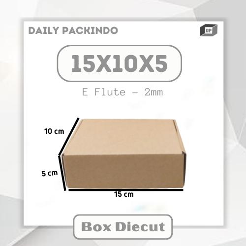 Jual Kardus/Dus/Box Roti Bakar/Kue/Dll Ukuran 15x10x5 Cm Diecut Kiri ...