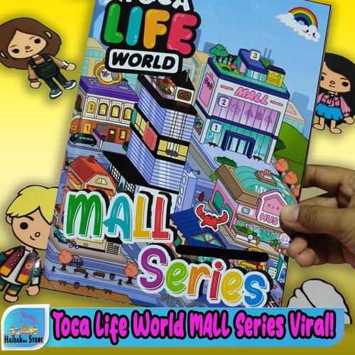 Jual BESTSELLER Toca Boca Life World MALL SERIES Busy Book Paper Doll ...