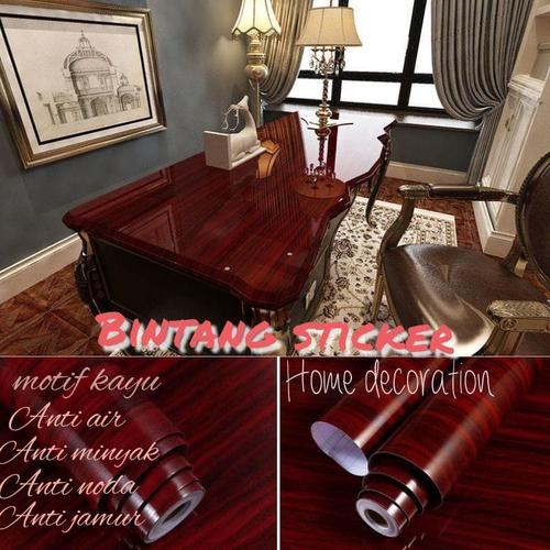 Jual Taco Sheet PVC Stiker Deco pelapis furniture meja HPL kayu triplek ...