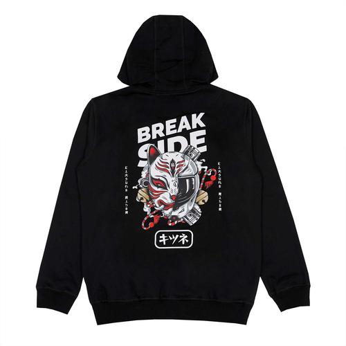 Promo Breakside Hoodie Kitsune Street - Black - XL - Kab. Bandung ...