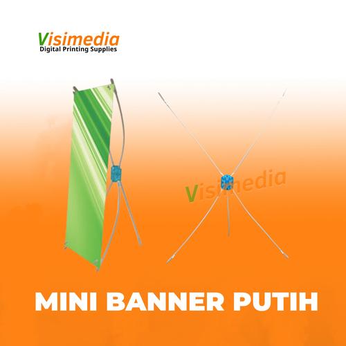 Jual Mini Banner A3 | Mini Banner Putih | Xbanner Mini | Standing ...
