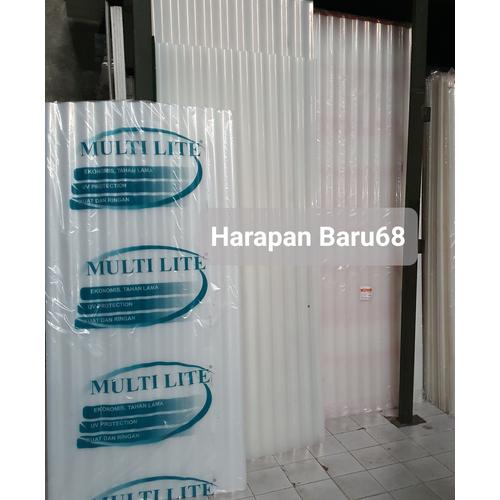 Jual Atap Plastik Polypropylene Multilite Panjang 2,1 m - Kota Surabaya - CV. HARAPAN BARU 68 ...