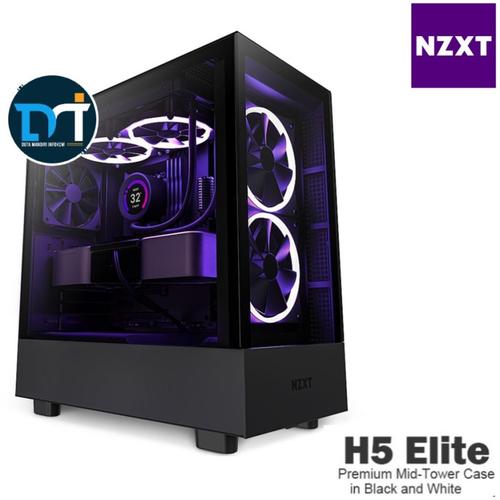 Jual NZXT H5 ELITE - Compact Tempered Glass Mid-Tower ATX Gaming Case ...