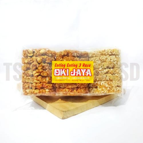 Promo Enting Oky Jaya 3 Rasa Jahe Wijen Kacang Isi 20 Keping - biasa ...