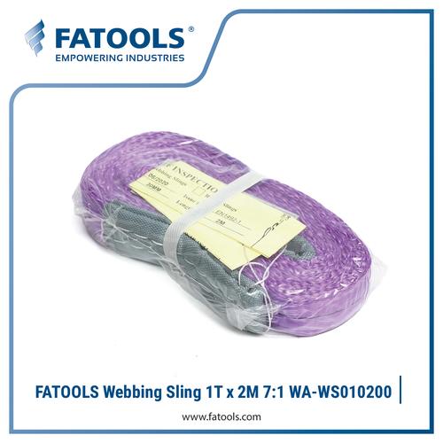Jual FATOOLS Webbing Sling 1T x 2M 7:1 Safety Factor WA-WS010200 ...