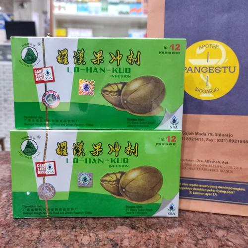 Jual Lo Han Kuo Infusion 1 Box 12 Boli / LohanKuo / Lohanko / Lo Han Ko ...