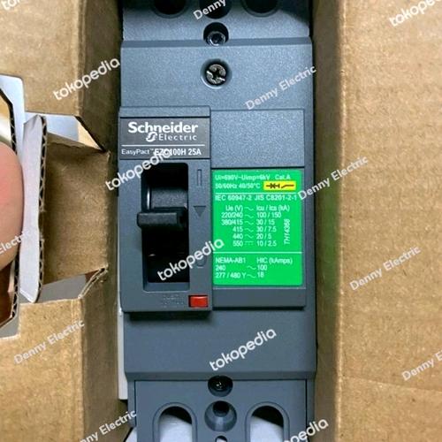 Jual MCCB EZC 100H 2P 15A/20A/25A/30A/40A/50A/60A/75A/80A/100A ...