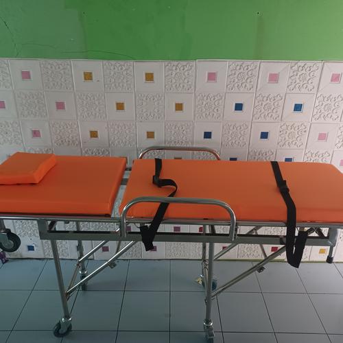 Jual Brankar Ambulance Stainless | Stretcher Ambulance Stainless Steel ...