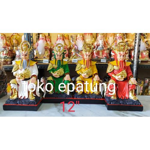 Jual patung dewa raja naga/ hai ling ong / hai ling wang fiber 12 inch ...