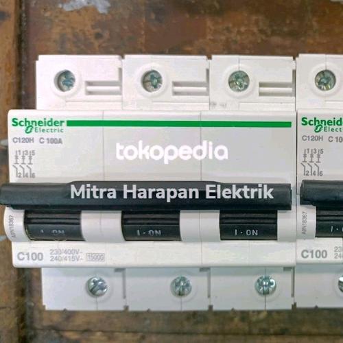 Jual mcb 80a / 100A 3p C120H Schneider original - 100a - Jakarta Barat ...
