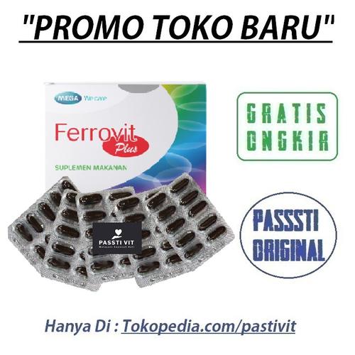 Jual Ferrovit Plus isi 50 Multivitamin Mineral Immune Cegah Anemia ...