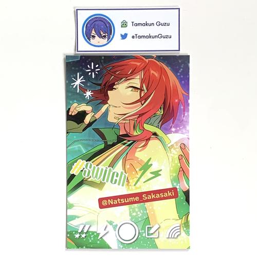 Jual Ensemble Stars x Snap Me Card Natsume Sakasaki Switch - Jakarta ...