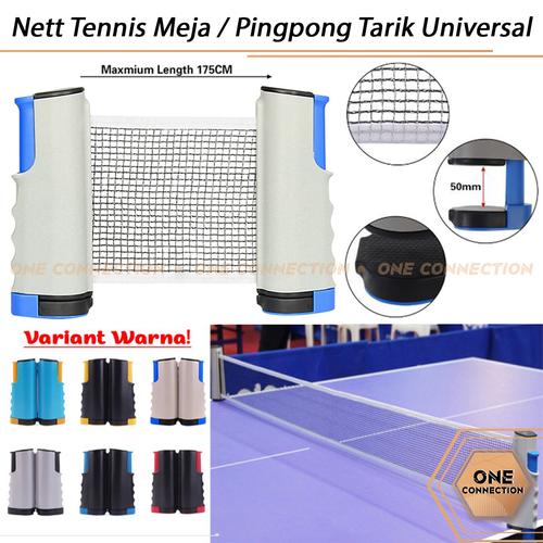 Jual Universal Net Jaring Tenis Meja Pingpong Portable Bisa Tarik 170cm ...