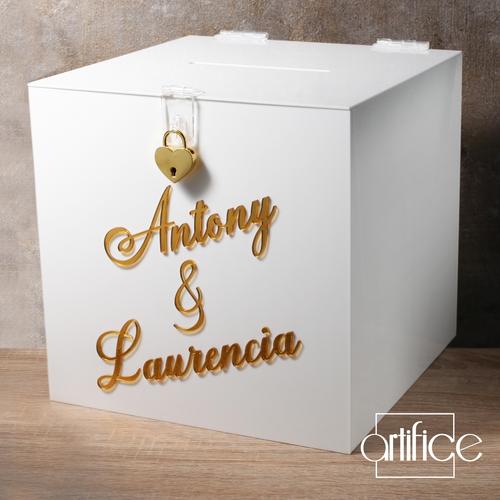 Jual Box Angpao / Kotak Angpao / Akrilik - Custom Nama Acrylic ...