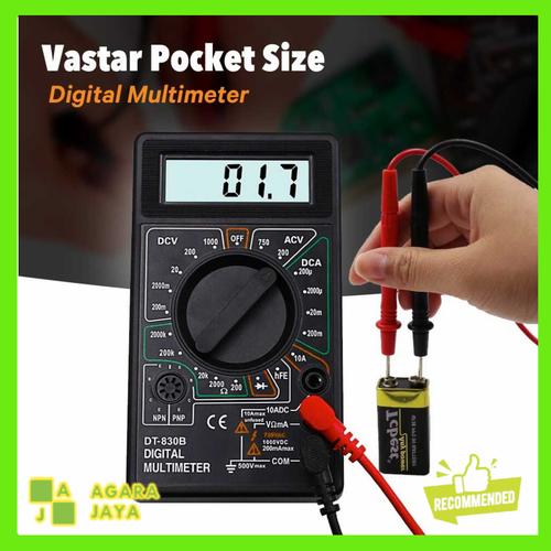 Jual Multimeter Digital Pocket Size Multitester Avometer - DT830B ...