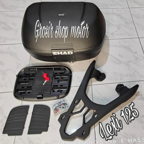 Jual Paketan Box shad sh42 sh 42 + Bracket box & Breket box Lexi 125 ...