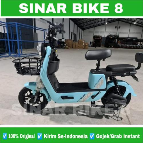 Jual SEPEDA LISTRIK GODA 147 TIGER 48V 12AH DESAIN TERBARU 500 WATT ...