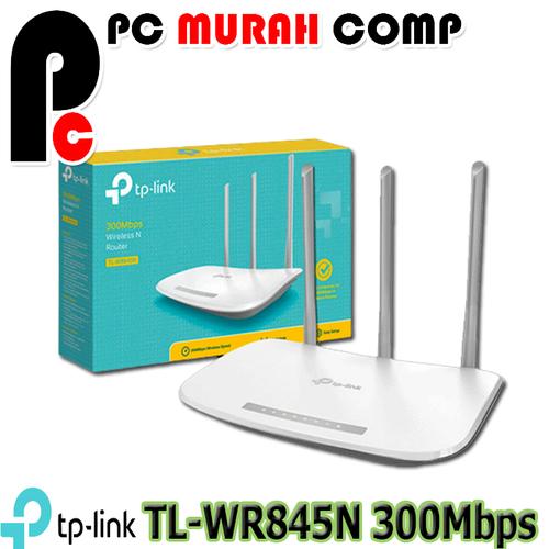 Jual TP-LINK TL-WR845N 3 Antena 300Mbps Wireless AND Router - Kota ...