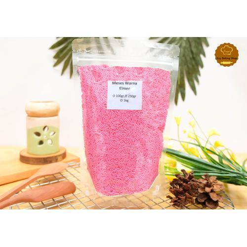 Jual Coklat Meses Warna Warni 250gr Repack - Meises Rainbow - Putih ...