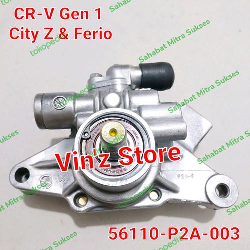 Jual ORIGINAL POMPA POWER STEERING CRV GEN 1 CITY Z CIVIC FERIO ASLI ...