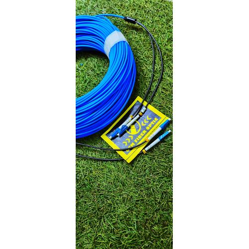 Jual LC - LC 150 Meter 2 Core Singlemode Blue Outdoor Fiber Optic Cable ...