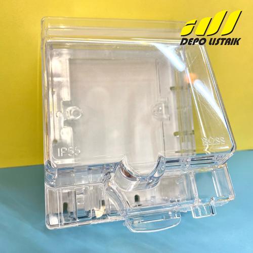 Jual Boss Penutup Stop Kontak B223TR / Splash Cover IP56 Waterproof ...
