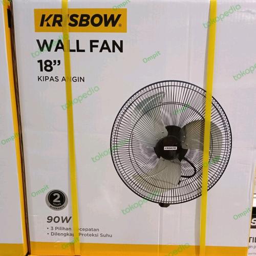 Jual Wall Fan Industrial Kipas Angin Dinding Krisbow Kipas Baling Besi ...