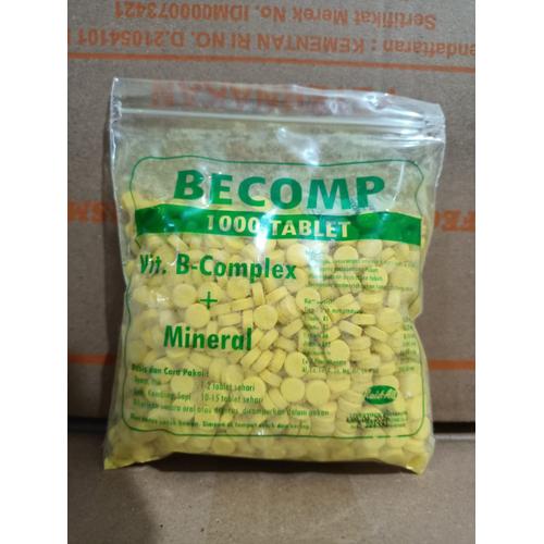 Jual BECOMP 1000 Tablet Vitamin Hewan Kambing Sapi Domba Kerbau - Kota ...
