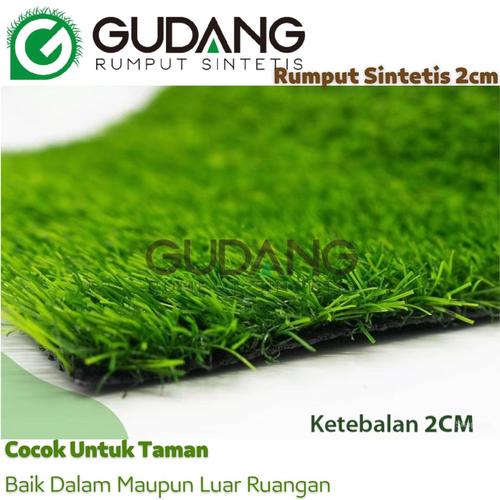 Jual Karpet Rumput Sintetis, palsu, Plastik Swiss 2 cm - 1Meter X ...