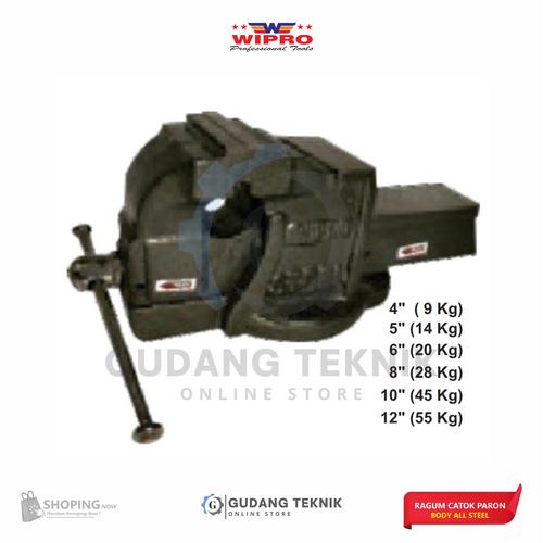 Jual Catok Paron BODY ALL STEEL 6" WIPRO U-301 R6 / Ragum Paron Body ...