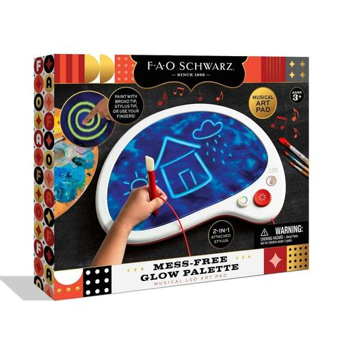 Jual FAO Schwarz Mess Free Drawing Glow Palette - Kota Tangerang ...