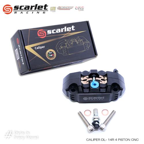 Promo Scarlet Racing - Caliper Kaliper Cakram Motor DL14R 4 Piston CNC ...
