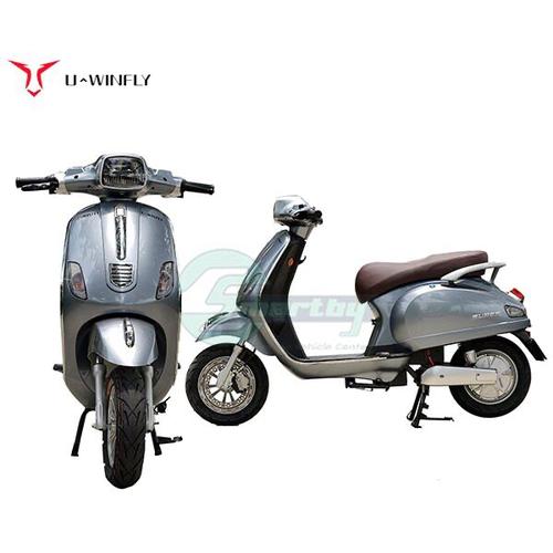 Jual Sepeda Motor Listrik Vespa UWINFLY T3 Scooter Matic Garansi - Grey ...