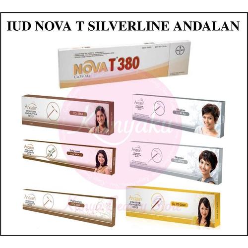 Jual Alat KB Spiral IUD Andalan Coper T Safe Load Sleek Silverline Nova ...